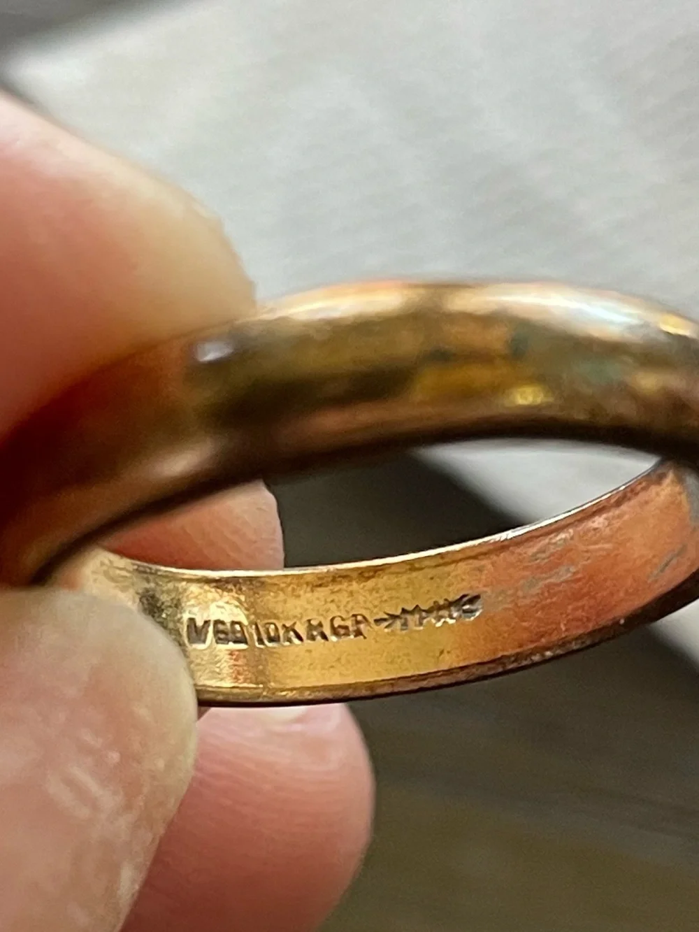 Jewelry | Classic Gold 1k Rgp Womens Dome Ring | Poshmark